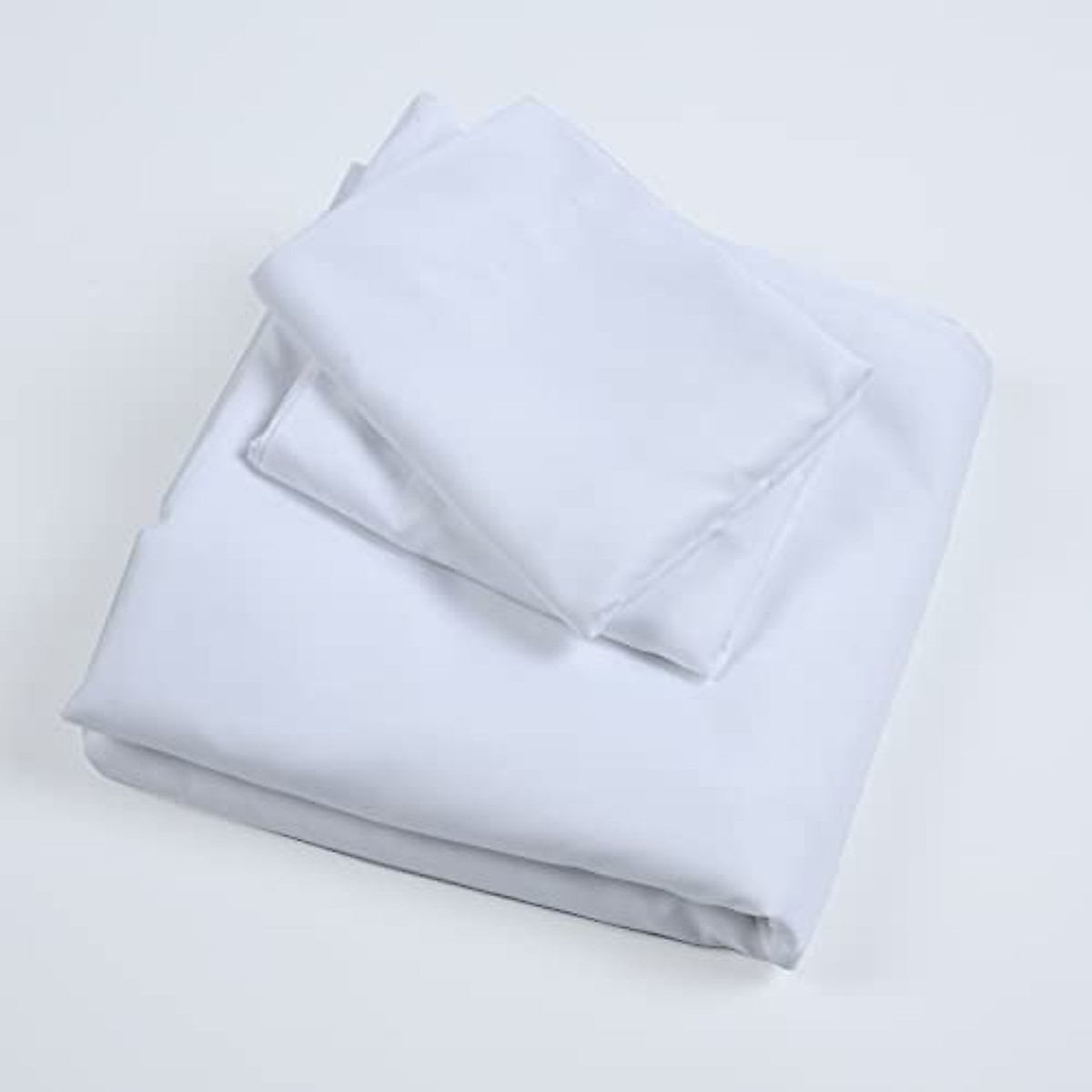 David's Home Duvet Cover King Size White, Soft Lightweight Cover with Zipper Closure Corner Ties, 3 Pieces Microfiber Bedding for Spring Summer, 1 Duvet Cover 104x90 Inches 2 Pillow Shams