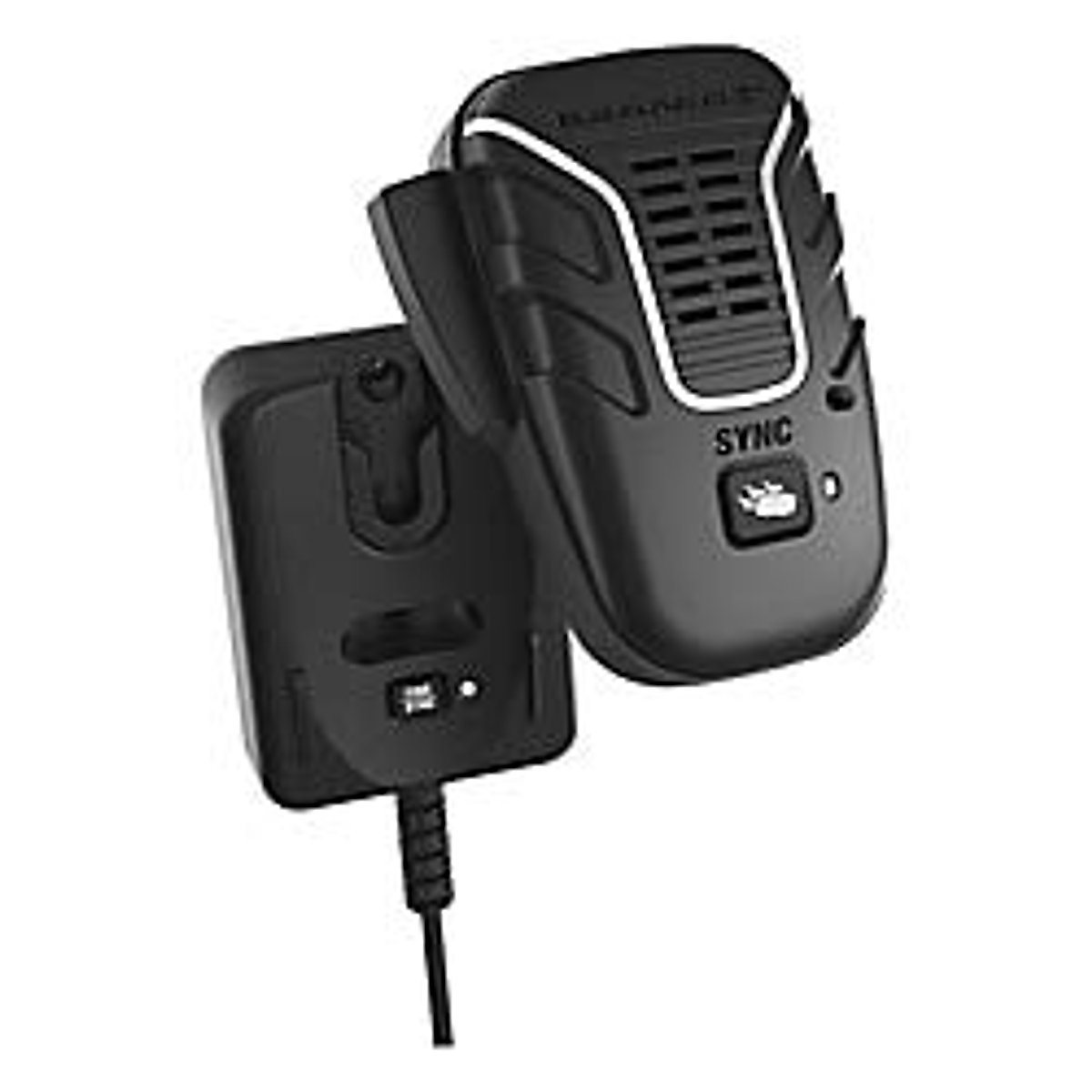 Uniden BC906W Wireless CB Microphone and Speaker in a single unit, Up to 100 Yard Range, Smart Power Save, Active Noise-Canceling Technology, Clear Quality Sound