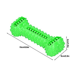Dog Chew Toy, High Elasticity Pet Dental Care Tool for Dogs for Chewing (Green)