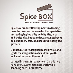 SpiceBox Introduction to Knitting Kit - Discover The Joy of Creating Cozy, Handmade Items