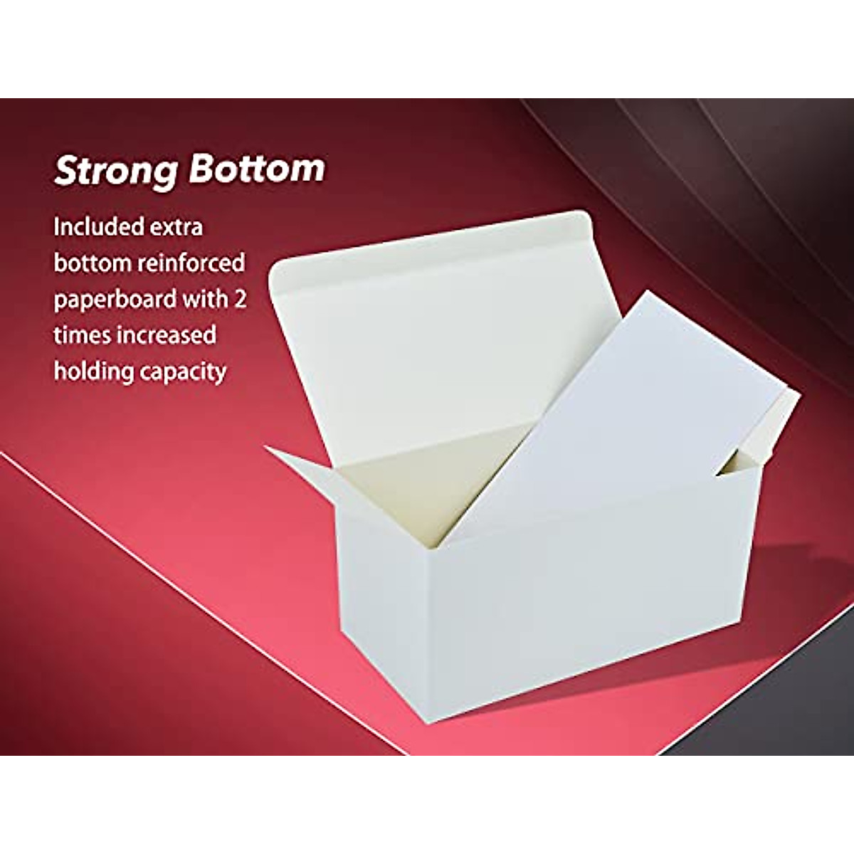 HUAPRINT White Gift Box with Lids 9x4.5x4.5inch,24pcs Paper Gift Box for Presents,Birthday,Bridesmaid Proposal,Groomsmen Engagements,Baby Showers,Christmas,Wedding Party Favor,Cupcake,Crafting,Holidays