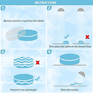 Shower Steamers Aromatherapy, 30PCS Natural Organic Shower Bombs with Essential Oils for Home Spa, Birthday Christmas Gift Basket for Women/Men