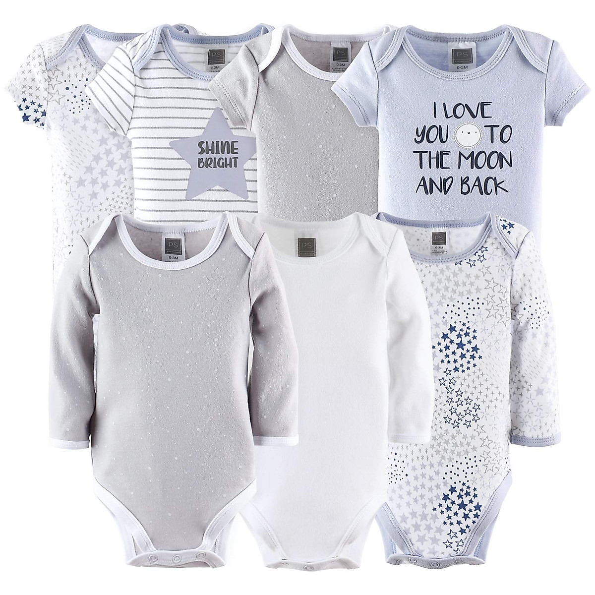 The Peanutshell Newborn Layette Gift Set for Baby Boys or Girls | 23 Piece Gender Neutral Newborn Clothes & Accessories Set | Fits Newborns to 3 Months