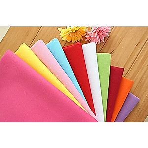 Sheicon 100% Cotton Fabric by The Yard 60-Inch Wide Solid Colors 10 oz Canvas Fabric Color Army Green Size 1 Yard