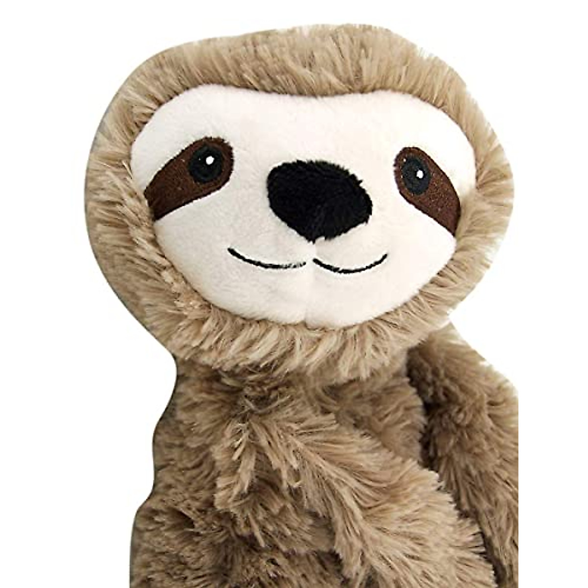 Warmies microwavable French Lavender Scented Sloth hugs, Multicolor, Medium