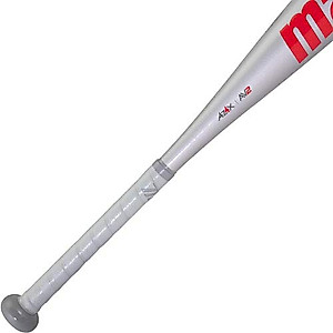 Marucci CAT7 Silver -10 USSSA Junior Big Barrel Baseball Bat, 2 3/4" Barrel, 27"/ 17 oz