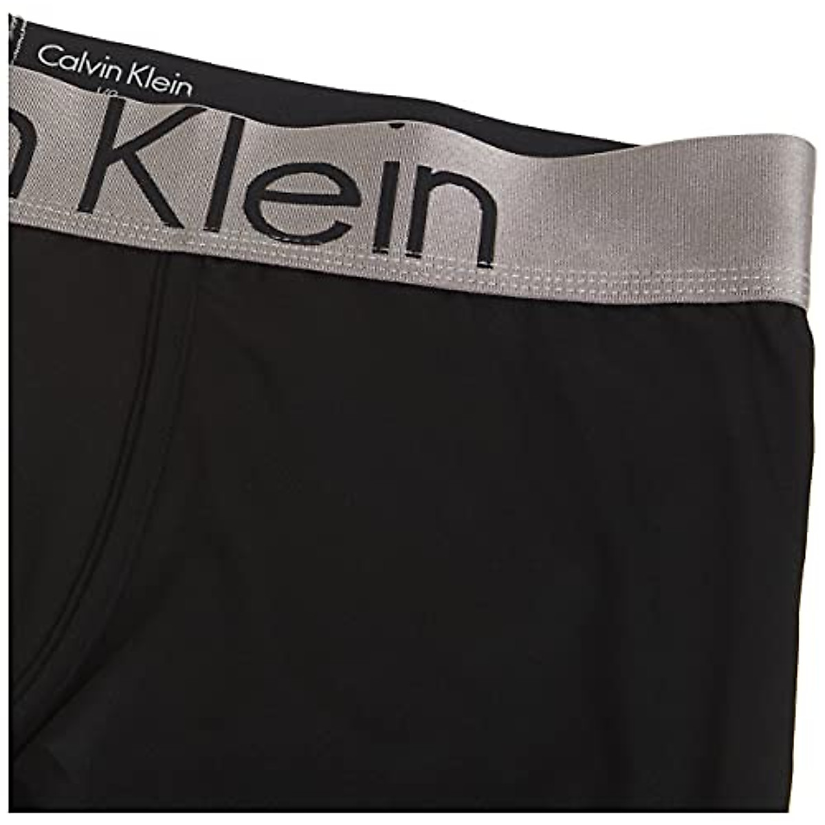 Calvin Klein Men's Steel Micro Boxer Briefs, black/black/black, Small