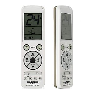 CHUNGHOP Universal Remote for Air Conditioner Control with Back Light Big Monitor Air Conditioning Controller K-1060e 5000Code in 1 for LG, Samsung, Fujitsu, Daewoo, Gree, Carrier, Panasonic AC etc.