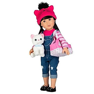 Adora Amazon Exclusive Amazing Pets - Soft and Cuddly Plush Pet for Amazing Girls Collection, Doll Accessory Set, Birthday Gift For Ages 6+ - Luna the White Kitty