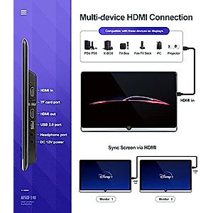 14 inch New 4K Android 10.0 Portable Car TV Headrest Monitor Tablet for Back seat, Support Phone Wireless mirroring Touch Screen,with WiFi/Bluetooth/HDMI/USB/SD/FM/Airplay Video Player 2G+32G(2*PCs)
