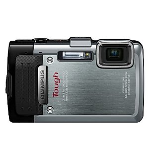 Olympus Stylus TG-830 iHS Digital Camera with 5x Optical Zoom and 3-Inch LCD (Silver) (Old Model)