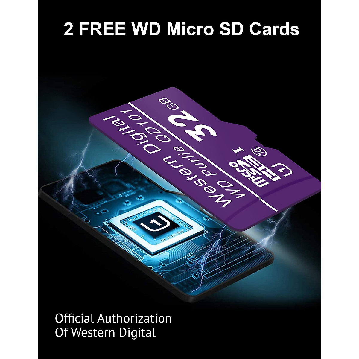 LaView Security Cameras for Home + 2X 32GB SD Cards, PT Baby Monitor System with Motion Detection, Two-Way Audio, Night Vision, Indoor WiFi Camera for Baby/pet, Alexa, USA Cloud Service