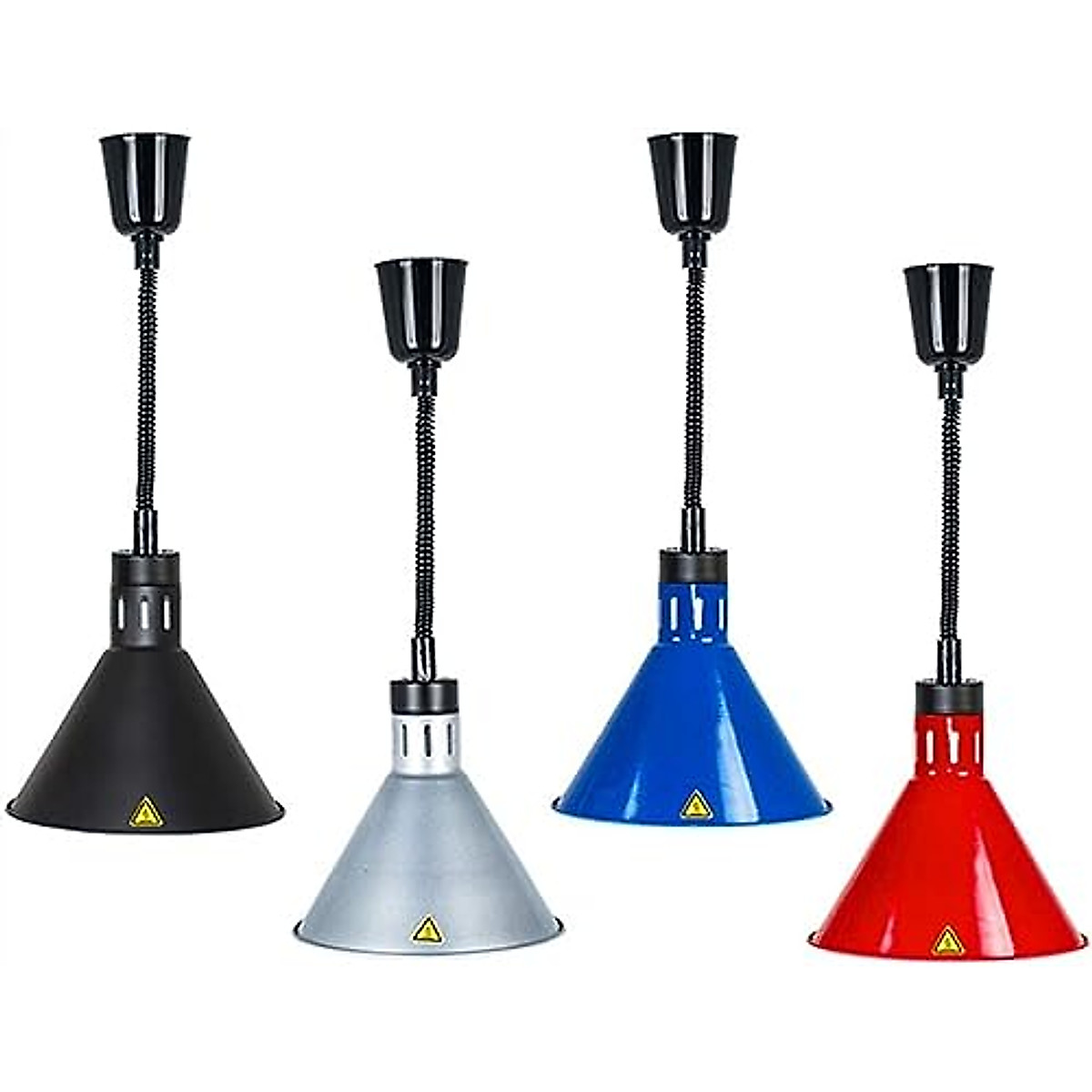 LINKANRUO Food Heat Lamp Commercial, Food Hanging Heating Insulation Lamp Buffet Insulation Lamp Potato Strips Barbecue Heating Lamp Insulation Station Lamps