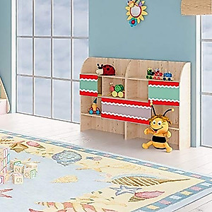 Red Scalloped Bulletin Board Borders for Valentine’s Day Classroom Decoration 36 Feet