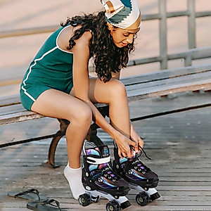 Roller Skates for Girls Kids Roller Skates Girls Ages 5-8 4-6 Patines para Niñas niños