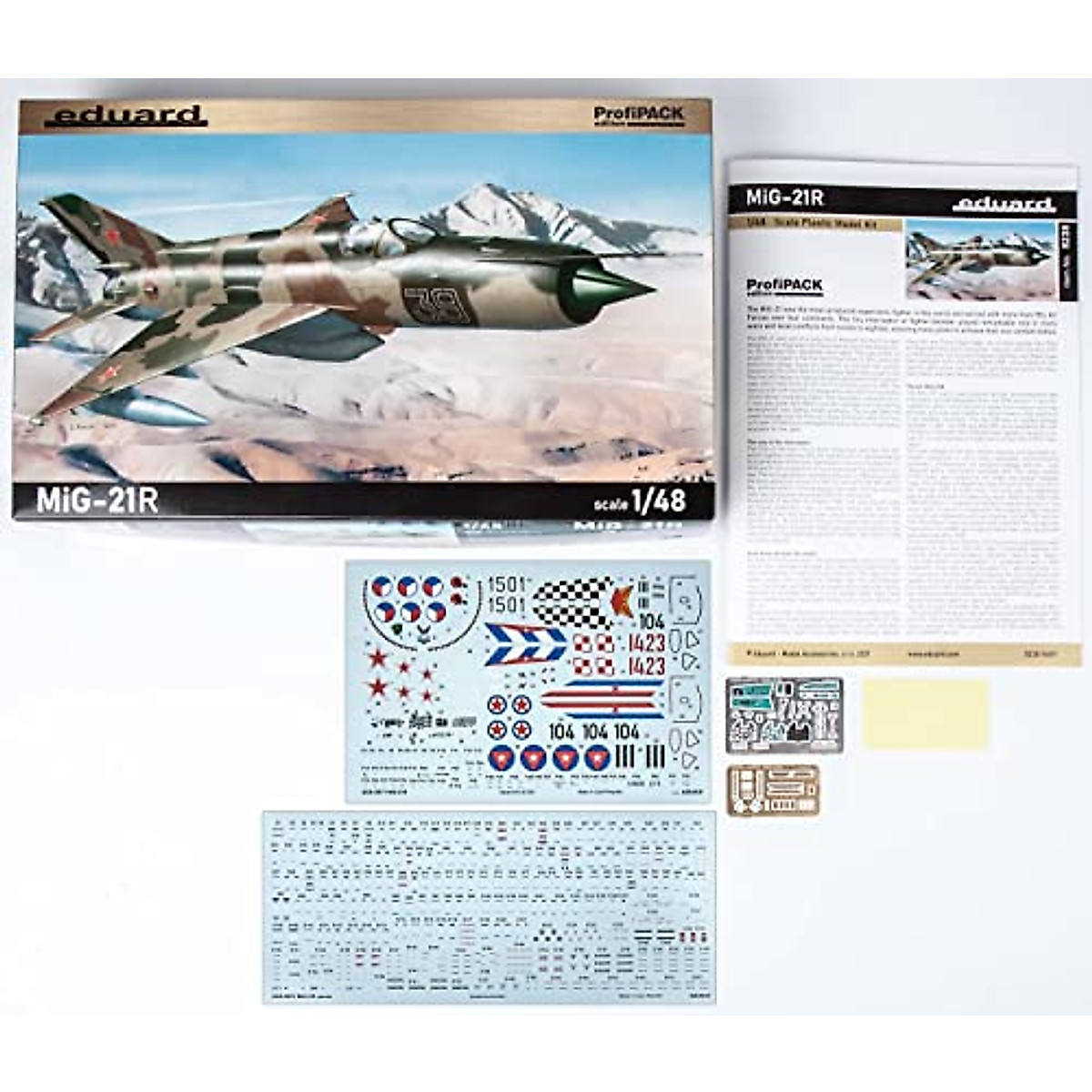 Eduard Models MiG-21R ProfiPack Aircraft