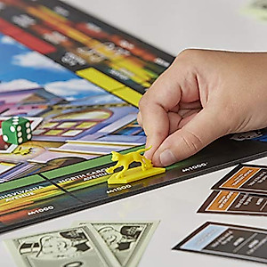 Monopoly Speed Board Game, Play in Under 10 Minutes, Fast-Playing Board Game for Ages 8 and Up, Game for 2-4 Players