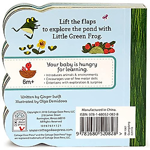 Little Green Frog Chunky Lift-a-Flap Board Book (Babies Love)