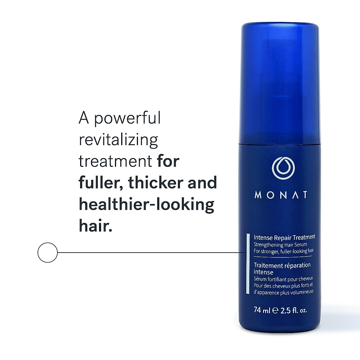 MONAT Intense Repair Treatment for Thinning Hair – Daily Leave-In Treatment Stimulates Hair Follicles & Promotes Fuller-Looking Hair, Safe for Colored & Chemically Treated Hair