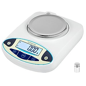 VEVOR Lab Scale Analytical Balance, 3000g x 0.01g Accuracy High Precision Lab Scale 13 Units Conversion Scientific Digital Laboratory Balance Scale for Lab, Jewelry, Industrial, Business(3000g, 0.01g)