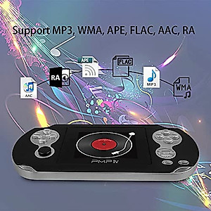 Daxceirry PMP4 Retro Portable Handheld Emulator Game Console 32 Bit 500 in 1 Game PMPIV Classic Console Support Headphone Output Video HD Display
