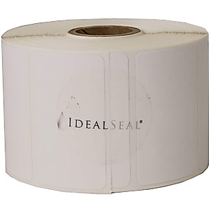 IDEALSEAL Compatible Replacement for 2.25 x1.25 Top Coated Direct Thermal 1135 Labels Per Roll (1 Roll) Strong Adhesive, Resistant to Scratches and Smudges, for Zebra 2844, ZD410, ZP450, ZP500, ZP505