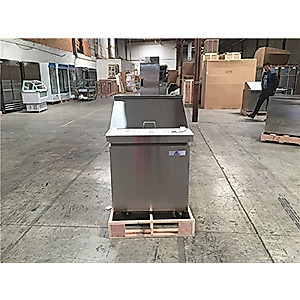 Commercial Refrigerated Sandwich Prep Table 1-door 27" NSF 5.7CF (Stainless Steel, 27.5"L, x 29.5"W, x 42.5"H) SCL-M1
