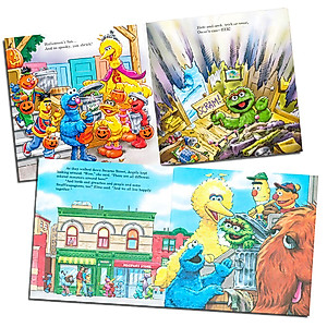 Sesame Street Board Books Ultimate Bundle Set for Kids, Toddlers - Pack of 12 Sesame Street Early Reader Board Books | Early Learning Books for Babies