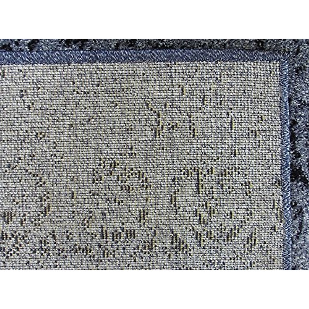 Unique Loom Del Mar Collection Area Rug-Transitional Inspired with Modern Contemporary Design, Rectangular 5' 1" x 8' 0", Blue/Navy Blue