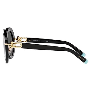 Tiffany & Co. TF4201-8001S4 Sunglasses BLACK w/DARK GREY 50mm