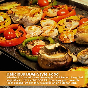 The Teppantastic Electric Grill | Tabletop BBQ with large non-stick hot plate | From Jean Patrique