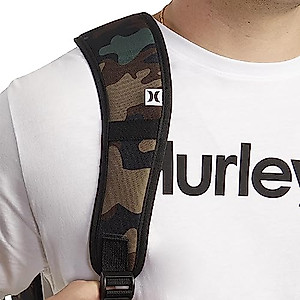 Hurley Mens Skateboard Backpack, Camo, One Size