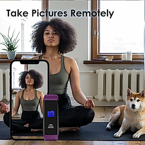 threesheep Fitness Tracker for Men and Women,Fitness Watch Waterproof with Activity Tracker and Sleep Monitor,Smart Watch for Android and iOS Phones(Purple)……