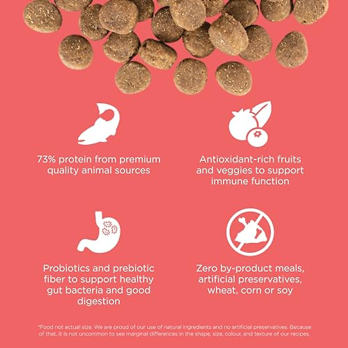 Go! Solutions Carnivore Grain Free Dog Food, 3.5 lb – Salmon + Cod Recipe – Protein Rich Dry Dog Food – Complete + Balanced Nutrition for All Life Stages