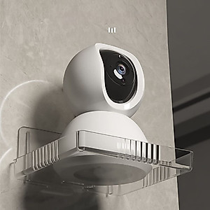 Small Floating Shelves for Wall, Acrylic Wall Shelves Display Ledges for Storage and Decoration, Display Ledges for Wall Mount Router Shelf for Kitchen Living Room,Bedroom, Bathroom