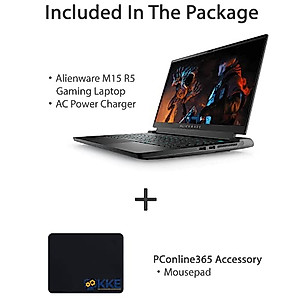 Alienware 2021 M15 Ryzen Edition Gaming Laptop, 15.6" FHD 165Hz 3ms Display, AMD Ryzen 7 5800H (>i7-11370H), RTX 3060 6G GDDR6, 64GB RAM, 2TB SSD, RGB Backlit Keyboard, WiFi 6, Win 10 Home