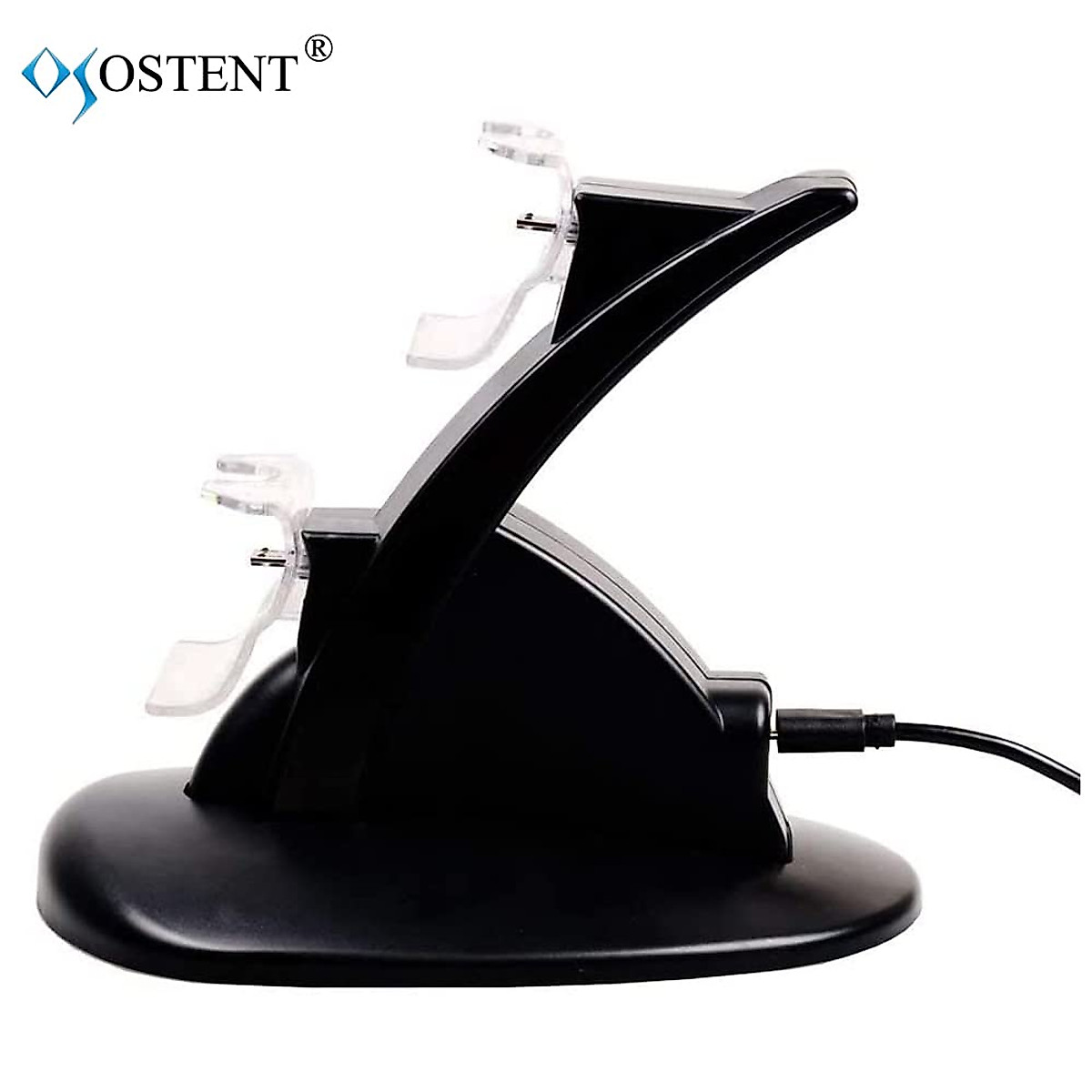 OSTENT LED Light Dual Charging Dock Station Charger for Xbox One Controller