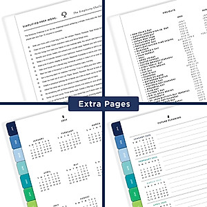2024 Simplified by Emily Ley for AT-A-GLANCE® Weekly/Monthly Planner, 5-1/2" x 8-1/2", Cream Blossoms, January to December 2024, EL19-200