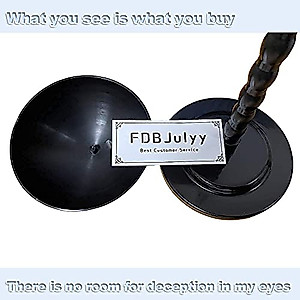 FDBJulyy 4 PCS Wig Stand Wig head Stand Wig head,4 PCS Wig Stand for 14.2 Inch wigs Portable Wig Holder Hat Display Portable Travel Wig Holder Stands for Multiple Wig Head Stand Stable (4 Pack Black)