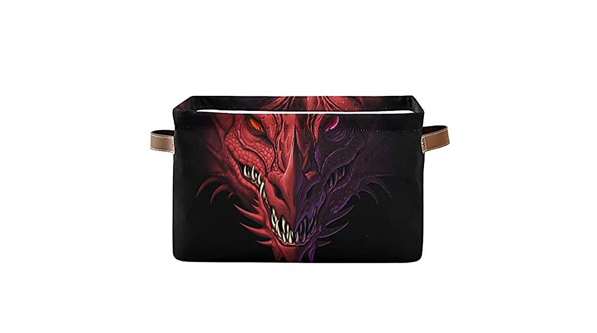 Magical Dragon Storage Bins - Collapsible Home Organizer