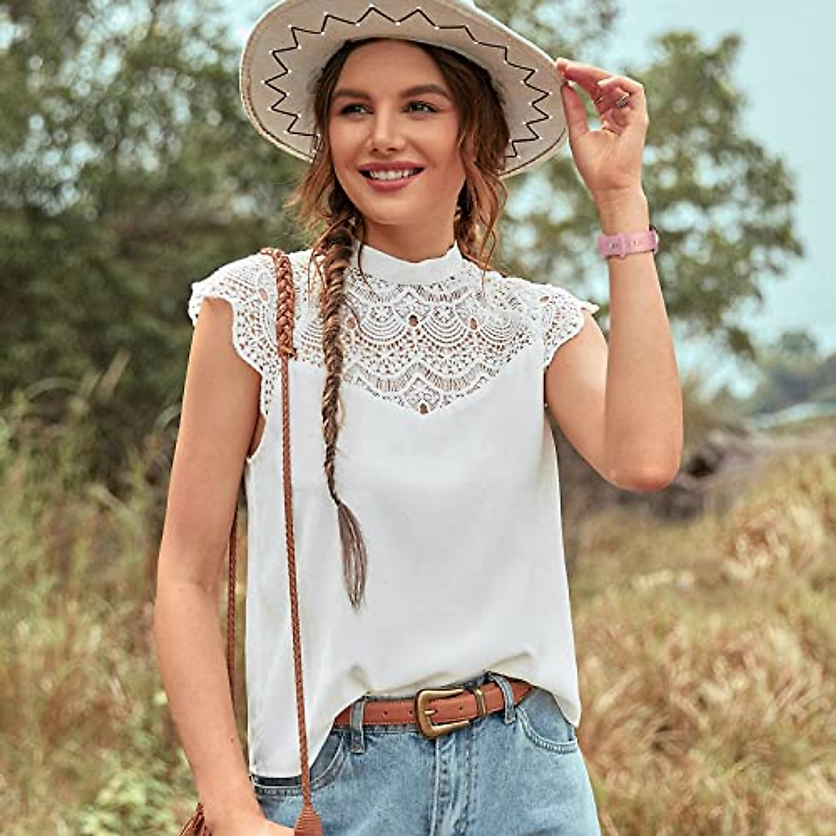 GEAK Silicone Watch Band for Samsung Galaxy Watch 4, 40mm-44mm, Shiny Glitter, Replacement Bands, Women's Pink