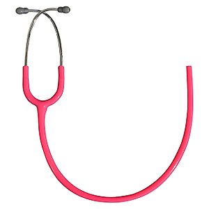 (Stethoscope Binaural) Replacement Tube by Reliance Medical fits Littmann® Classic II PEDIATRIC, Classic II SE, Select, Master Classic II, and Infant Stethoscope - NEON PINK TUBING
