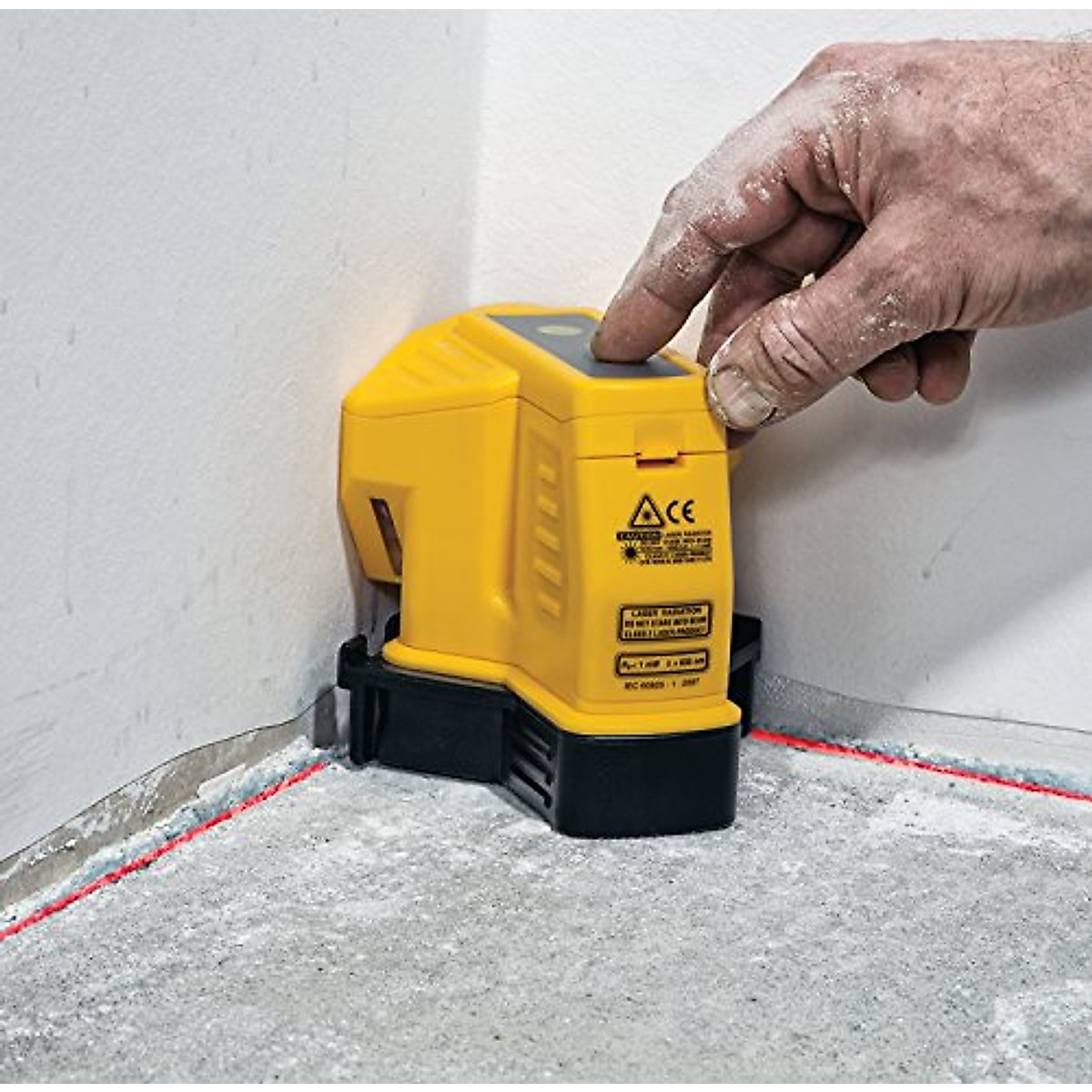 Stabila 04490 Type FLS90 50' Square, Solid Lines Laser Kit,Black