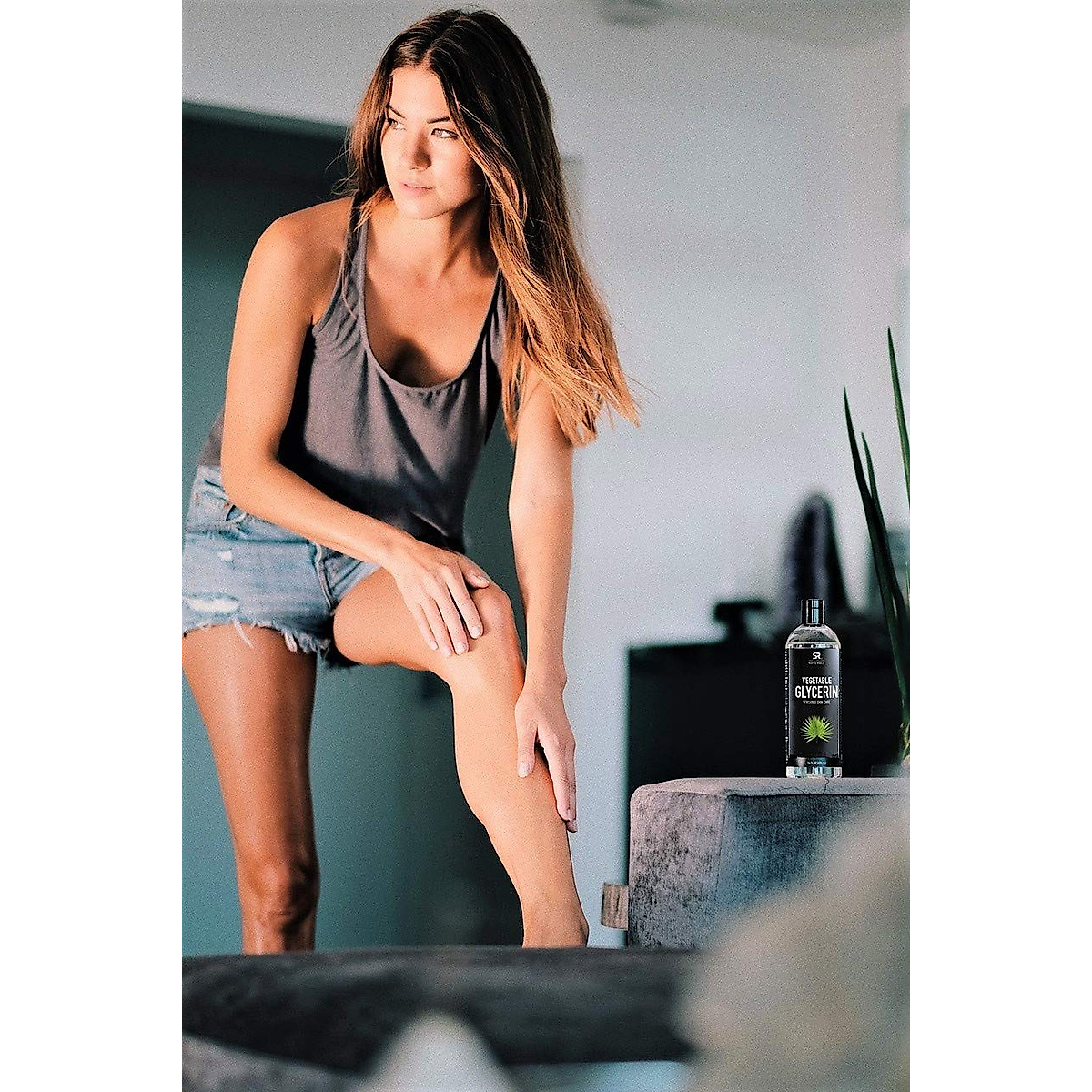 Sports Research Pure Vegetable Glycerin - 16oz | 100% Non-GMO Multi-Purpose Oil for Massage, Soap/Hand Sanitizer Making & Other DIY Products | Amazing Benefits for Hair & Skin!