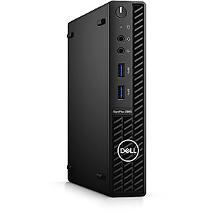 Dell OptiPlex 3000 3080 Windows 10 Pro MFF Business Micro Desktop, Intel Hexa-Core i5-10500T up to 3.8GHz (Beat i7-8700T), 8GB DDR4 RAM, 256GB PCIe SSD, WiFi Adapter, Ethernet, USB Keyboard Mouse