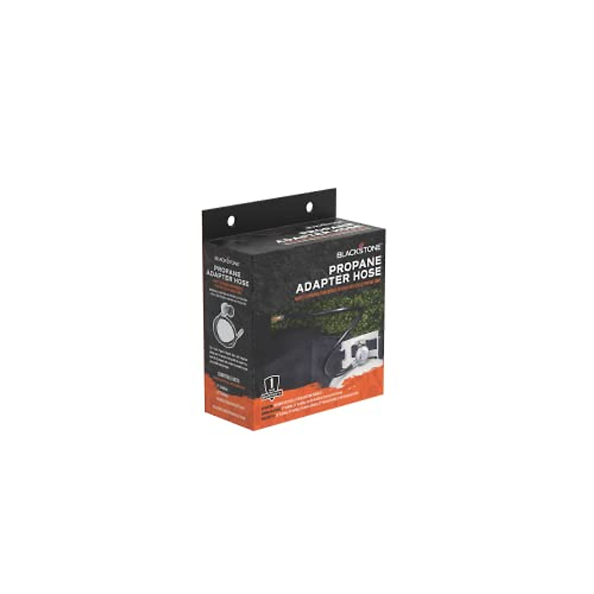 Blackstone Propane Adapter Hose & Regulator for 20 lb Tank, Gas Grill & Griddle - Weather Resistant & Corrosion Resistant - Extends Up To 3 Feet - 5471, Black