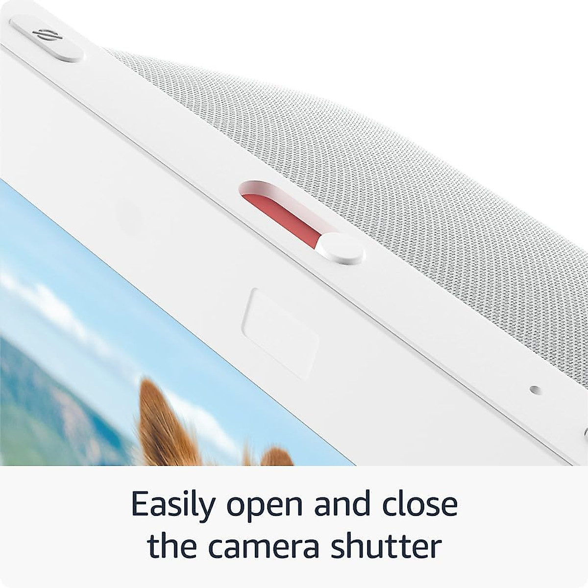 Echo Show 8 (3rd Gen, 2023 release) + Alexa Emergency Assist Monthly (auto-renewal) | With Spatial Audio and Smart Home Hub | Glacier White