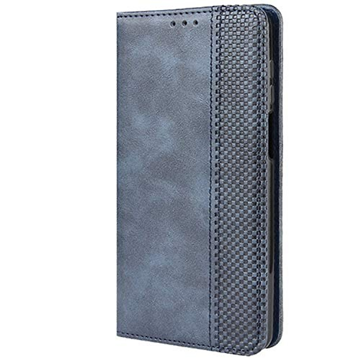 HualuBro Xiaomi Redmi Note 9S Case, Redmi Note 9 Pro Case, Retro PU Leather Full Body Shockproof Wallet Flip Case Cover with Card Slot Holder and Magnetic Closure for Redmi Note 9S Phone Case (Blue)