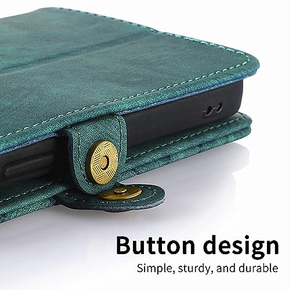 YBROY Case for Motorola ThinkPhone, Magnetic Flip Leather Premium Wallet Phone Case, with Card Slot and Folding Stand, Case Cover for Motorola ThinkPhone.(Black)