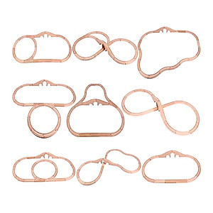 Ytzada 50PCS Wooden Railway Train Track Expansion Set Toy for 3 4 5 Boys Kids Christmas Birthday Gift, Straight Connectors Accessories Compatible with All Major Bands Train Tracks